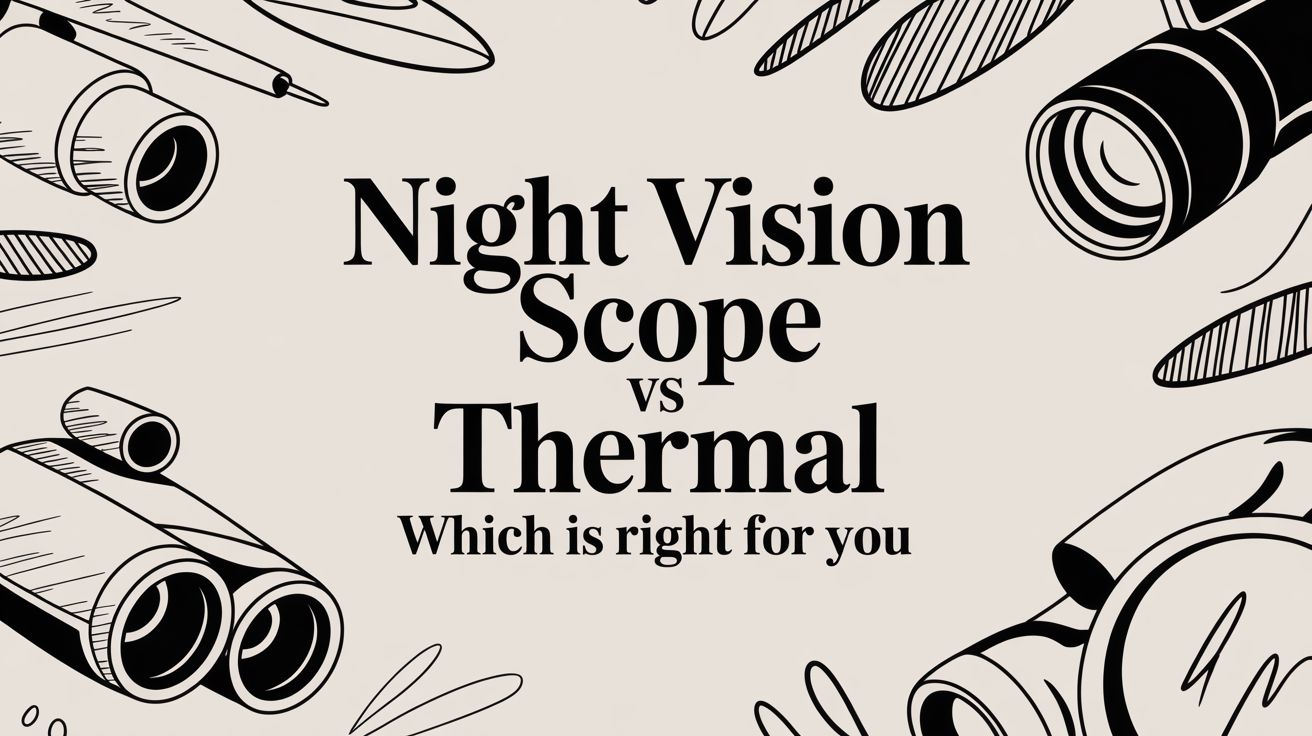 Night Vision Scope Vs Thermal Which Is Right for You