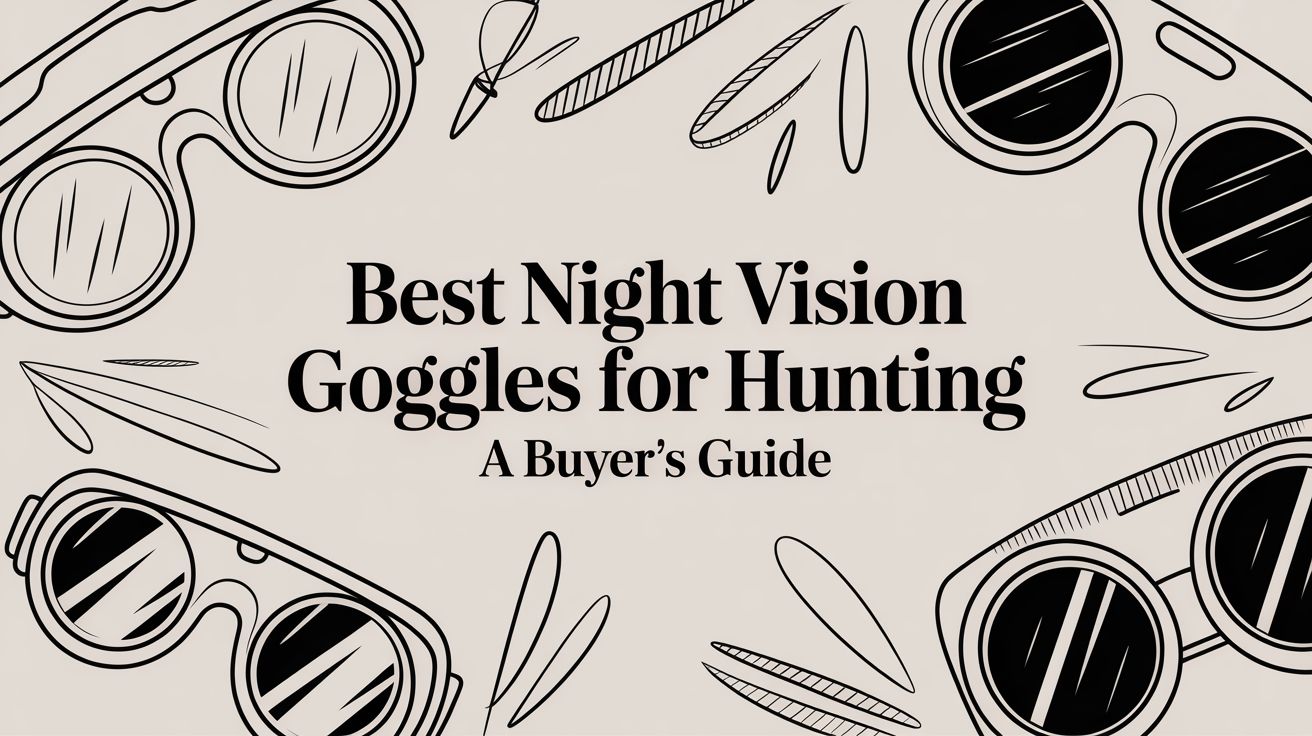 Best Night Vision Goggles for Hunting a Buyer's Guide